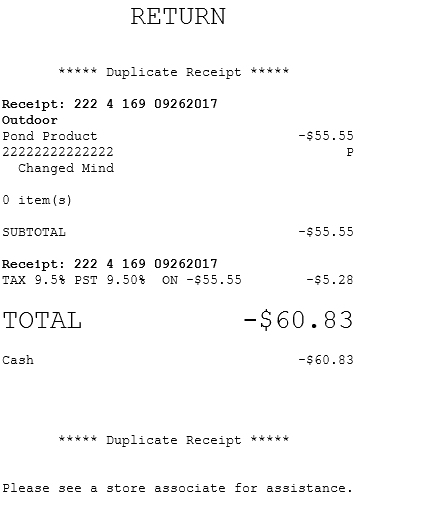 Printing Duplicate Receipts Using A Receipt Number